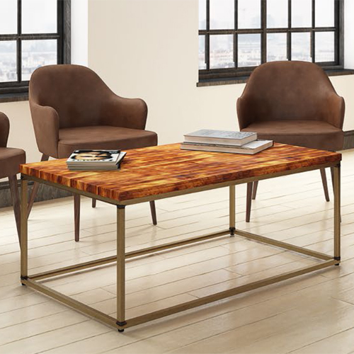 Nova Rectangle Industrial Coffee Table - JB Commercial Furniture